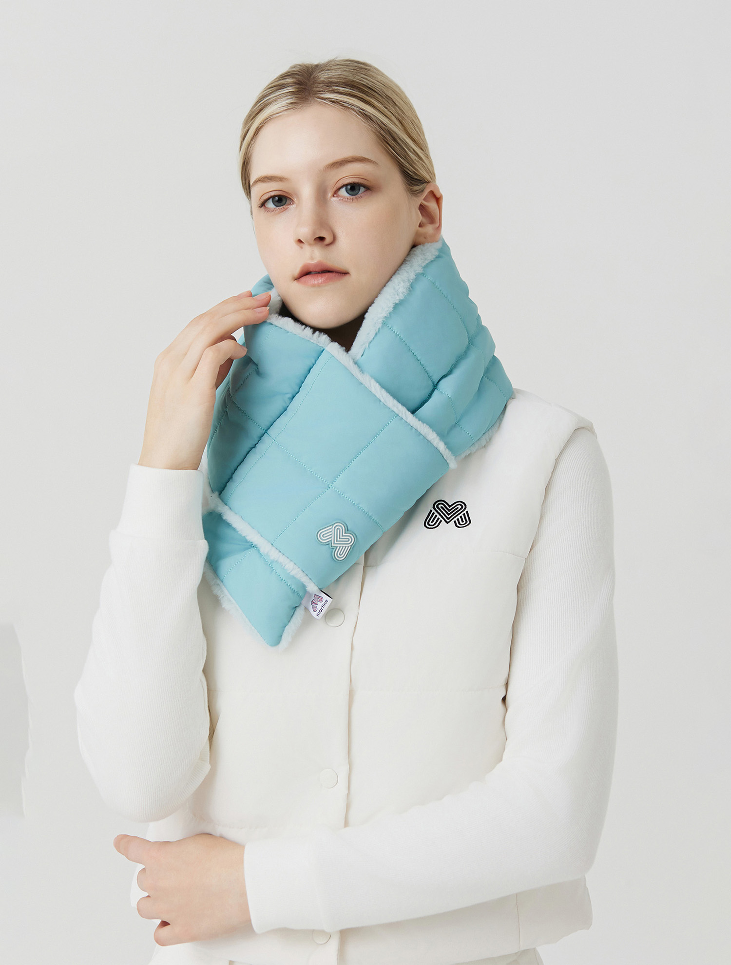 마틴골프몰 : Padding Muffler_Mint (QACM40420)